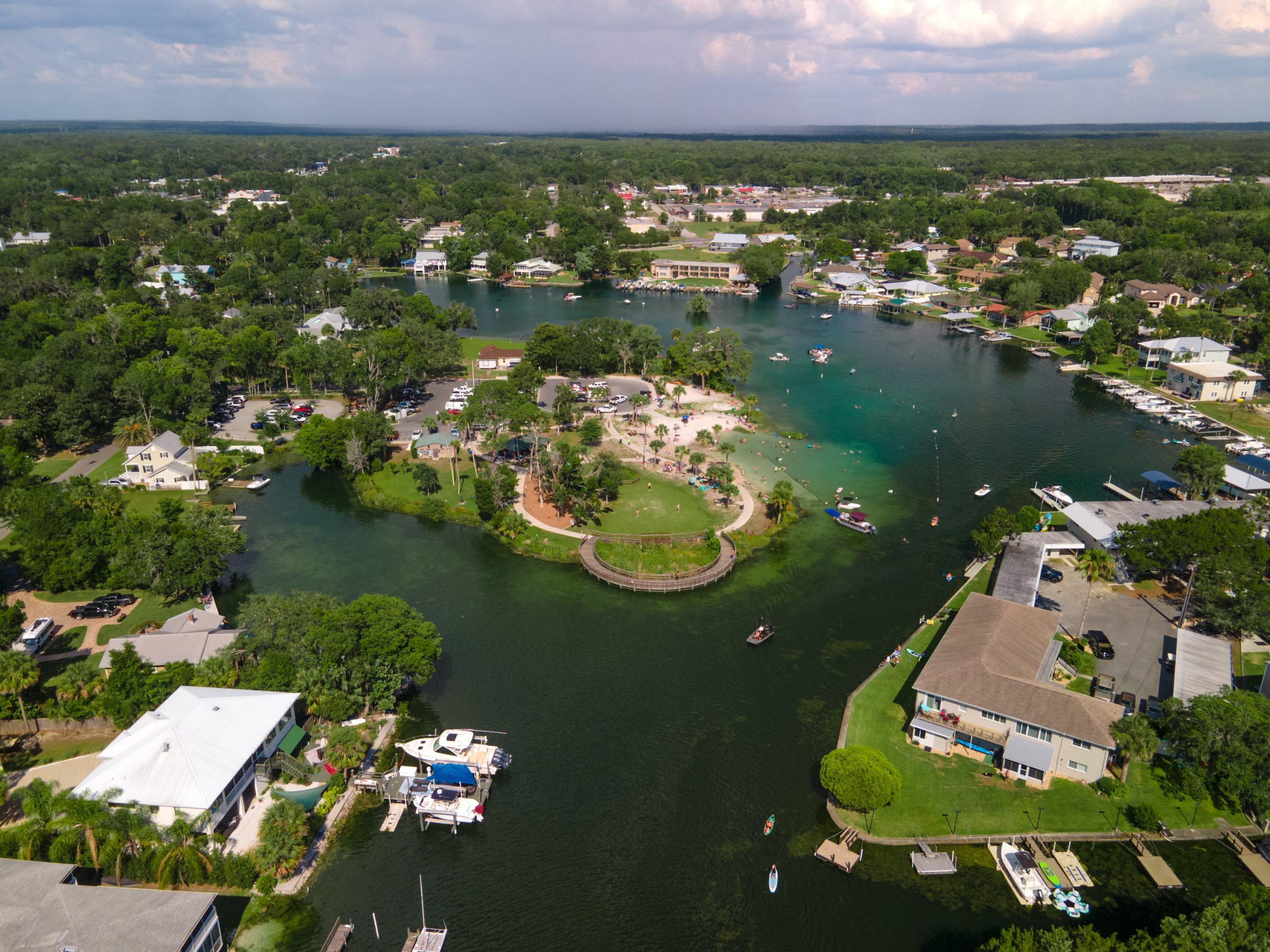 Crystal River Aerial - Oceanographic - Oceanographic